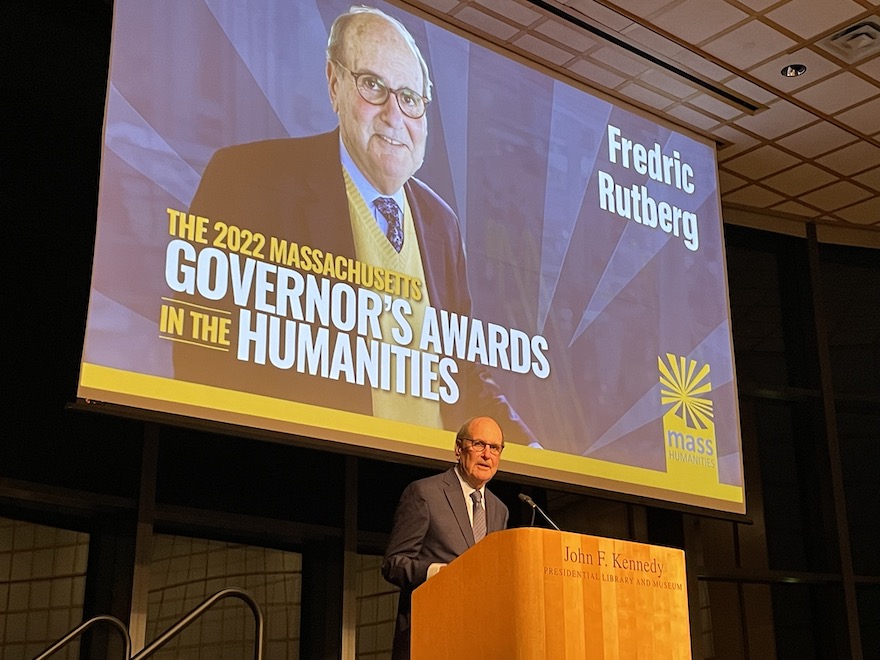 Fredric Rutberg, president and publisher of New England Newspapers ...