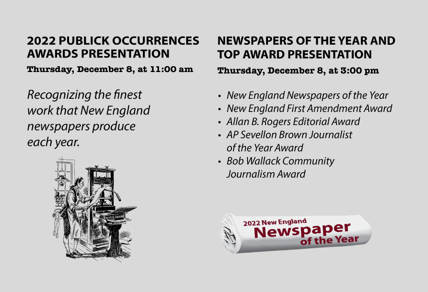 Register now! Don’t miss the presentation of Publick Occurrences, Top ...