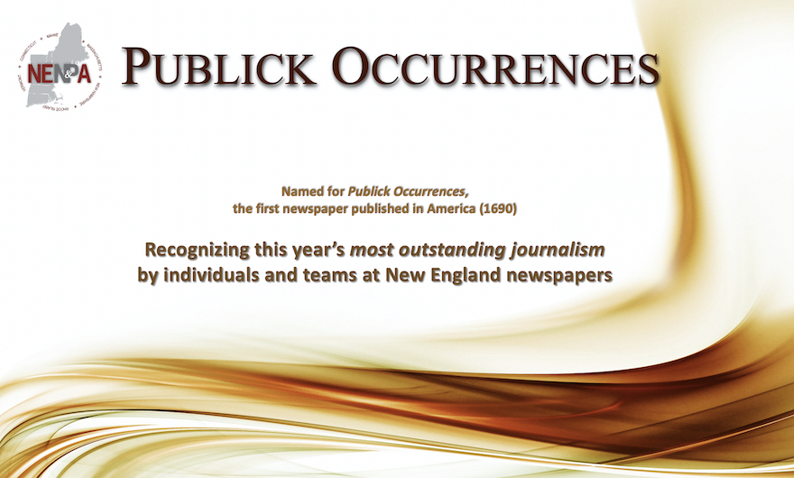 2022 Publick Occurrences Awards Announced | NENPA