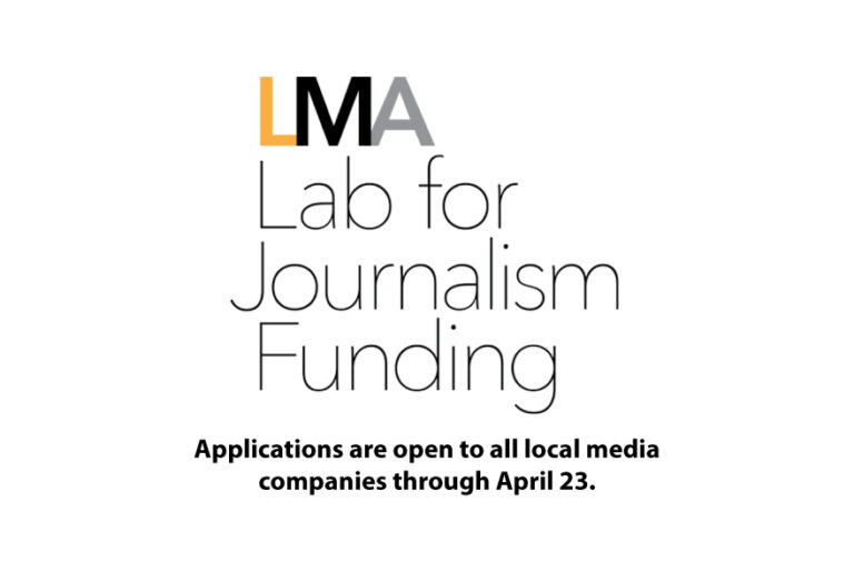 Applications open for LMA Lab for Journalism Funding | NENPA