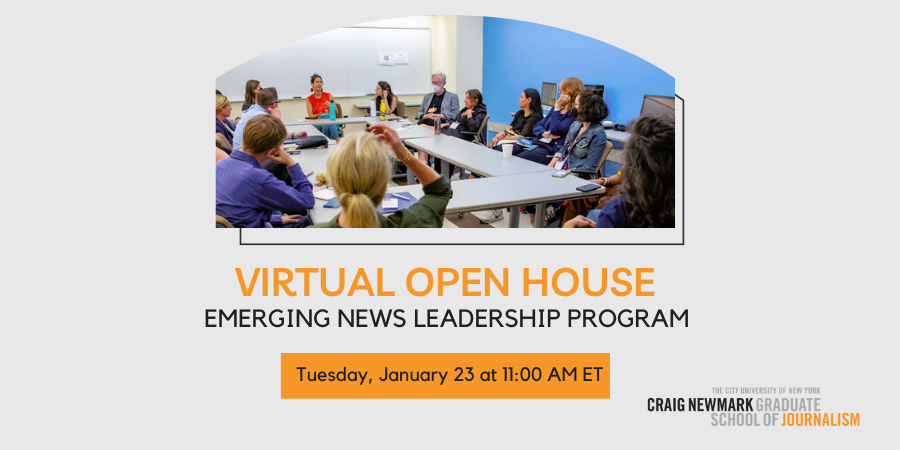 Emerging News Leadership Program by the Newmark J-School and Google ...