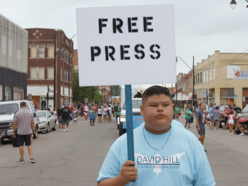 BAD PRESS screening during the Newspaper Convention on March 23 at noon ...