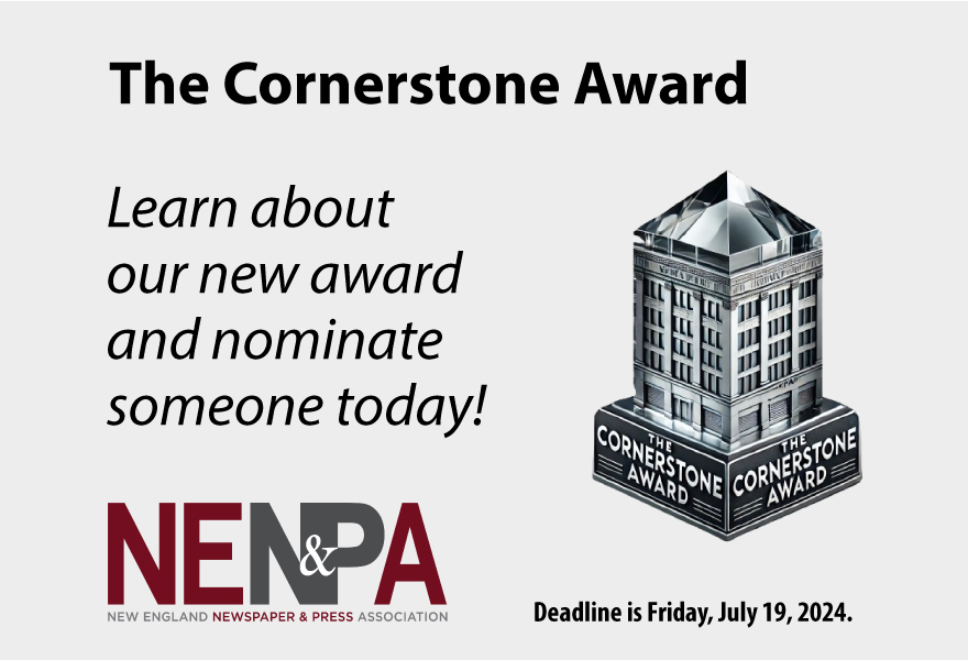 Learn about The Cornerstone Award and nominate someone today! | NENPA
