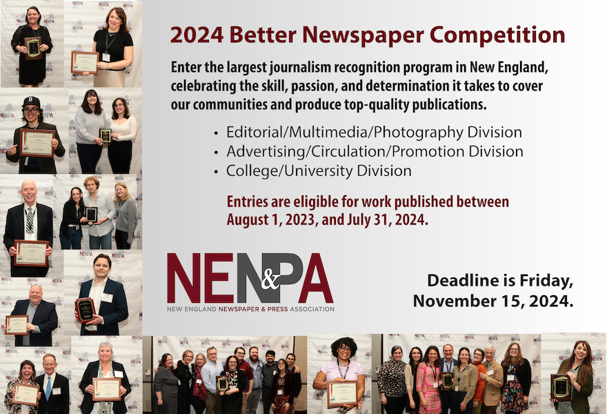 Showcase Your Best Work in the 2024 NENPA Better Newspaper Contest | NENPA