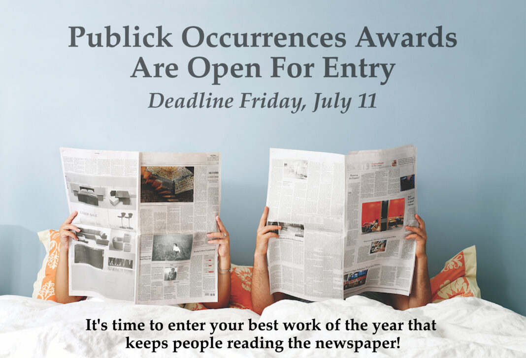 Publick Occurrences Award: Honoring Journalism That Makes an Impact | NENPA