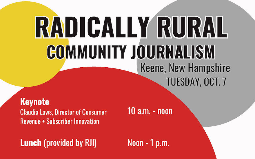 Journalists Invited to a Full Day of Community Journalism Sessions at ...
